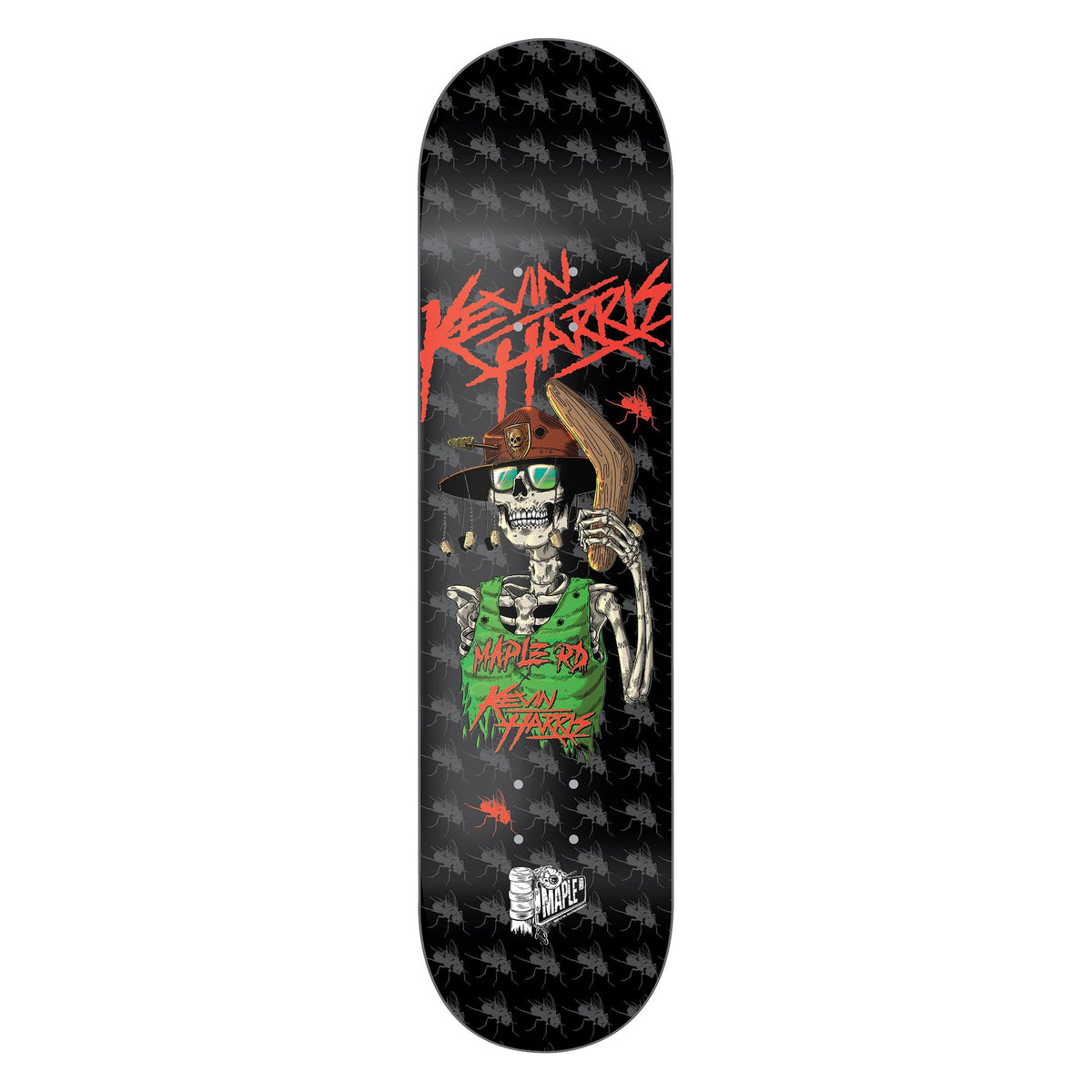 MAPLE ROAD / KEVIN HARRIS DECK BLACK AVAILABLE 7.75 TO 8.75 INCH WIDE ...