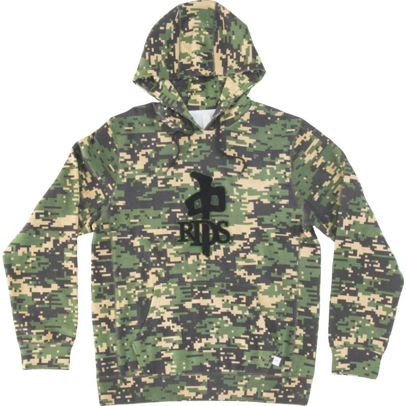 RDS HOODIE OG CHENILLE DIGI /CAMO PULL OVER – Aikenheads Skateboards ...