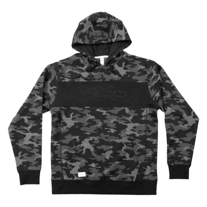 RDS HOODIE AUTOGRAPH BLACK CAMO – Aikenheads Skateboards Maple Road