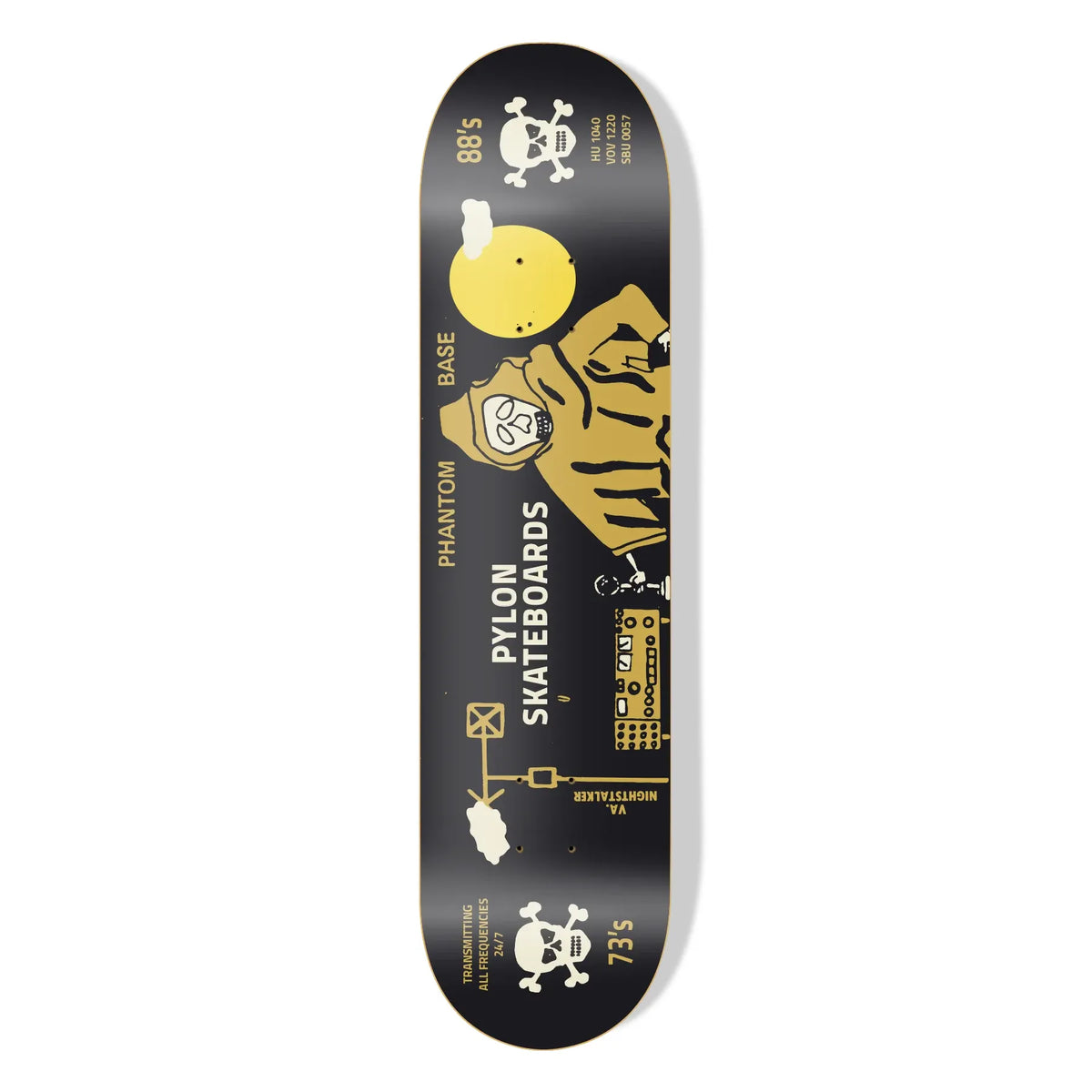 PYLON SKATEBOARDS PHANTOM BASE / 8.25 INCH WIDE DECK – Aikenheads ...